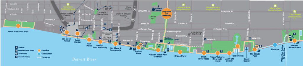 Map of Detroit - Compass Commercial